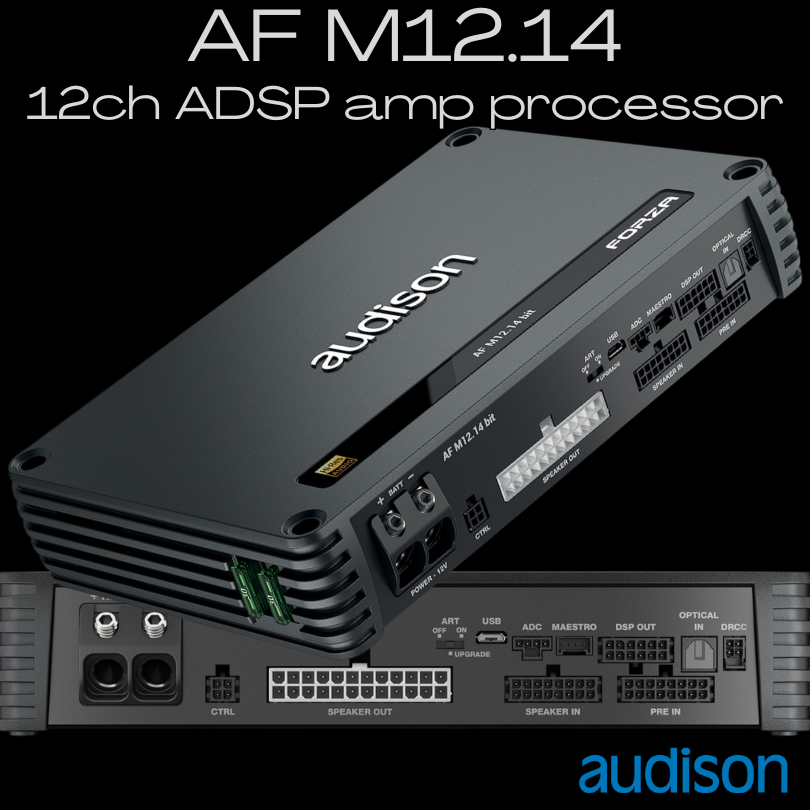 Audison Forza AF M12.14 bit ADSP – rapid-radio