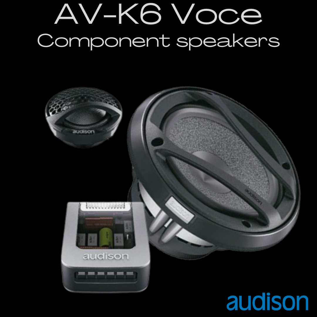 Audison AV-K6 component speakers – rapid-radio
