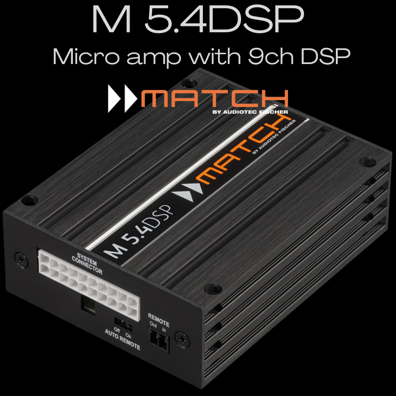 Match M 5.4DSP processor amplifier – rapid-radio