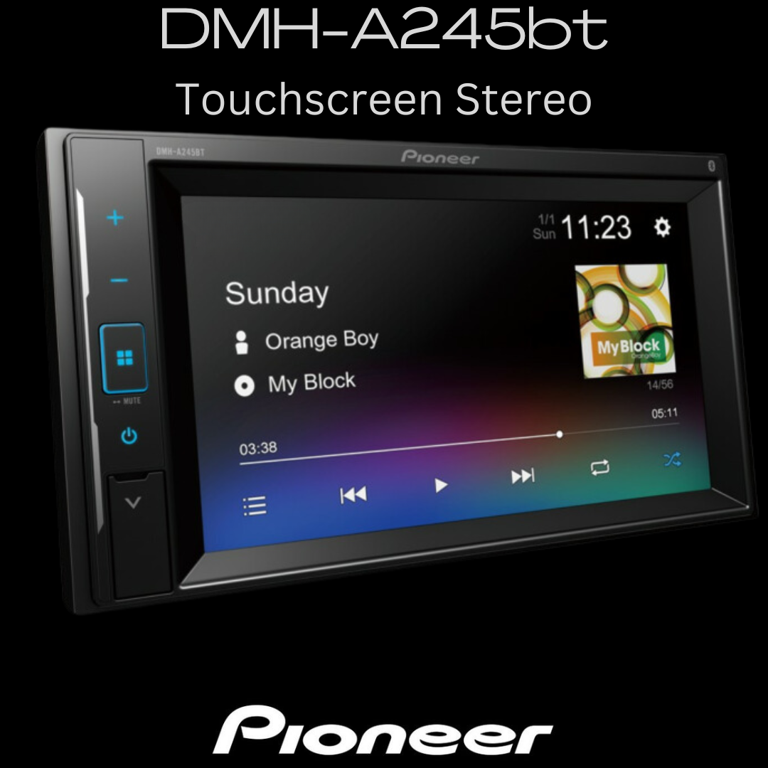 Pioneer DMH-A245BT touch screen car stereo – rapid-radio