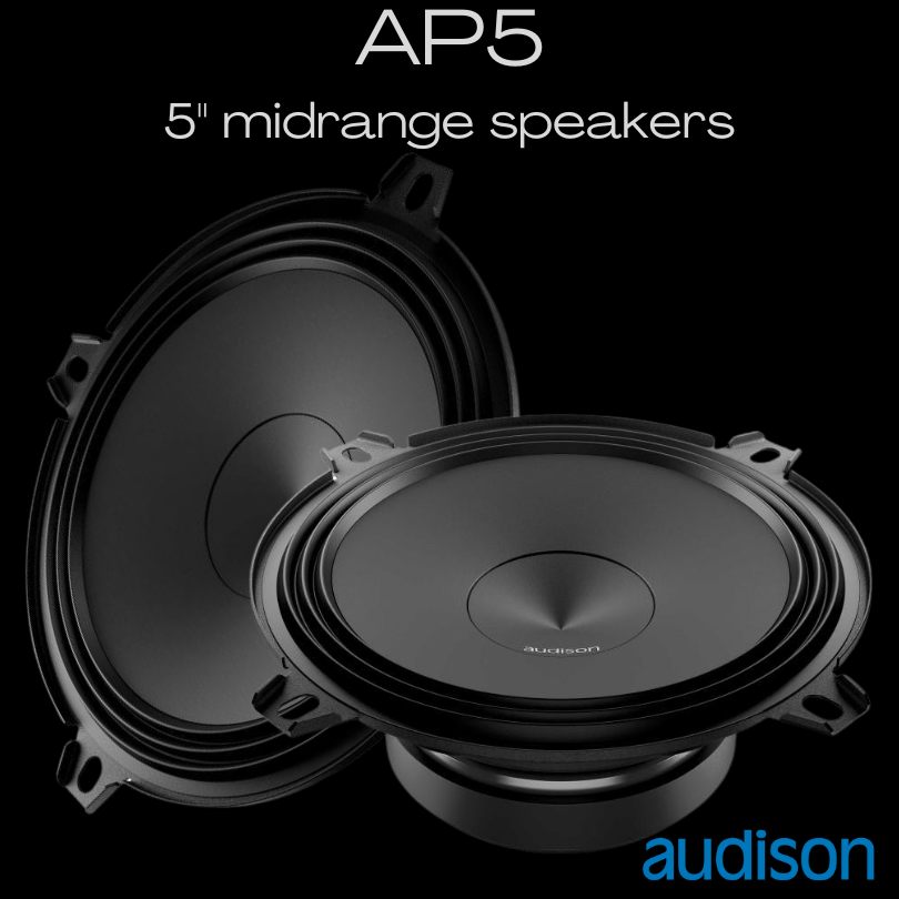 Audison AP 5 mid-bass speaker set – rapid-radio