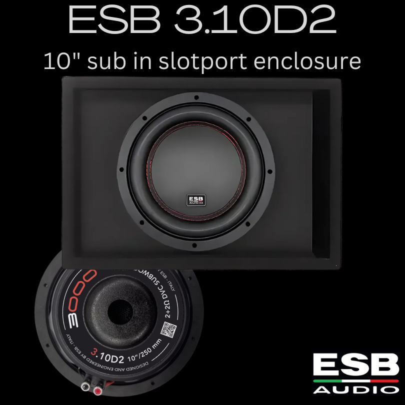 ESB 10" sub and slotport enclosure – rapid-radio