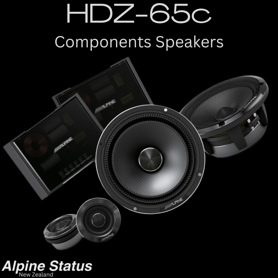 Alpine Status HDZ-65C component speakers – rapid-radio