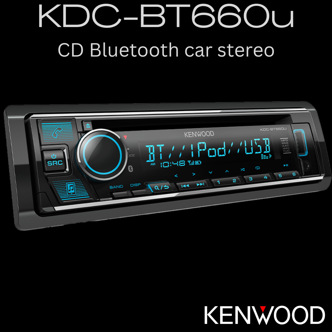 Kenwood KDC-BT660U Bluetooth CD stereo – rapid-radio