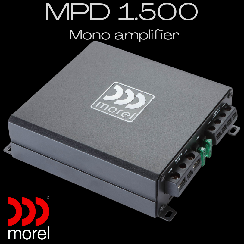 Morel MPD 1.500 mono amp – rapid-radio