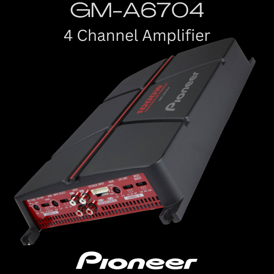 Pioneer 4 Channel Amplifier