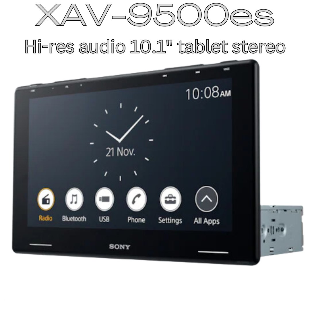 Sony XAV-9500ES 10 inch wireless android auto carplay stereo – rapid-radio