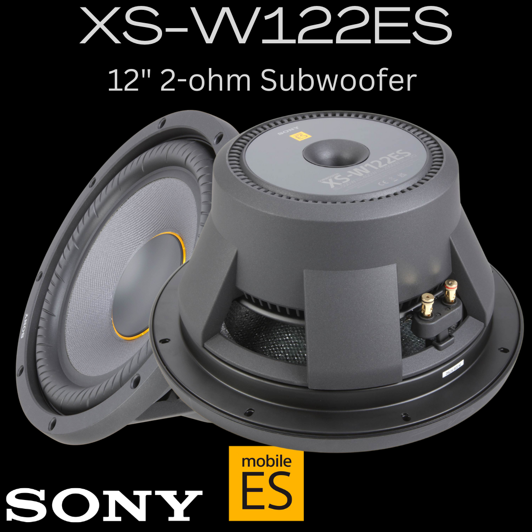 Sony XS-W122ES 12" 2-ohm Subwoofer – rapid-radio